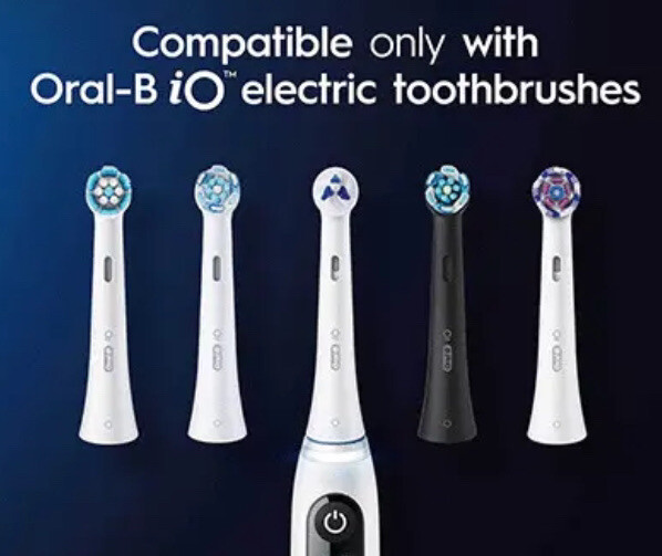 Oral-B iO Specialised Clean Interdental Electric Toothbrush Head Pack ...