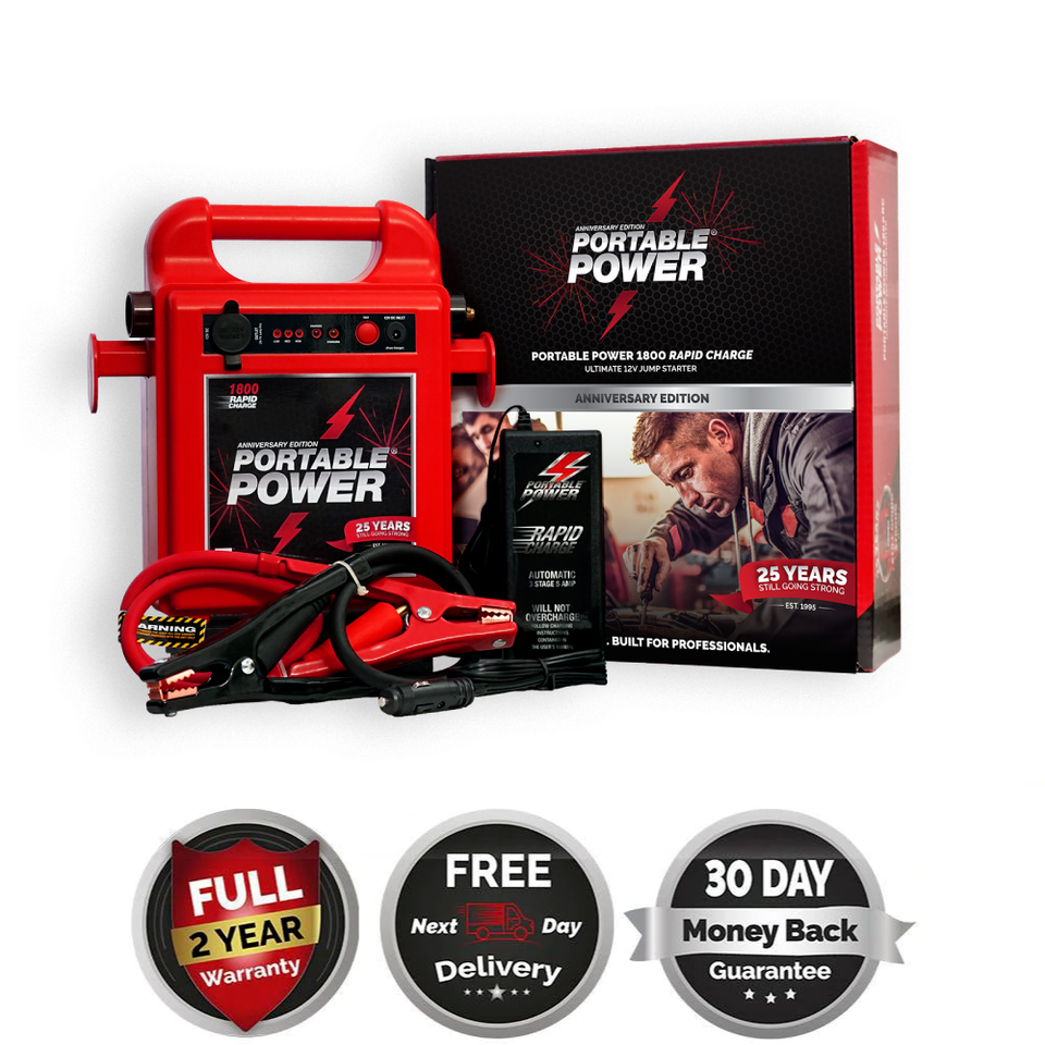 Portable Power 1800RC 12v Jump Starter / Booster Pack (Replaced Snap On ...