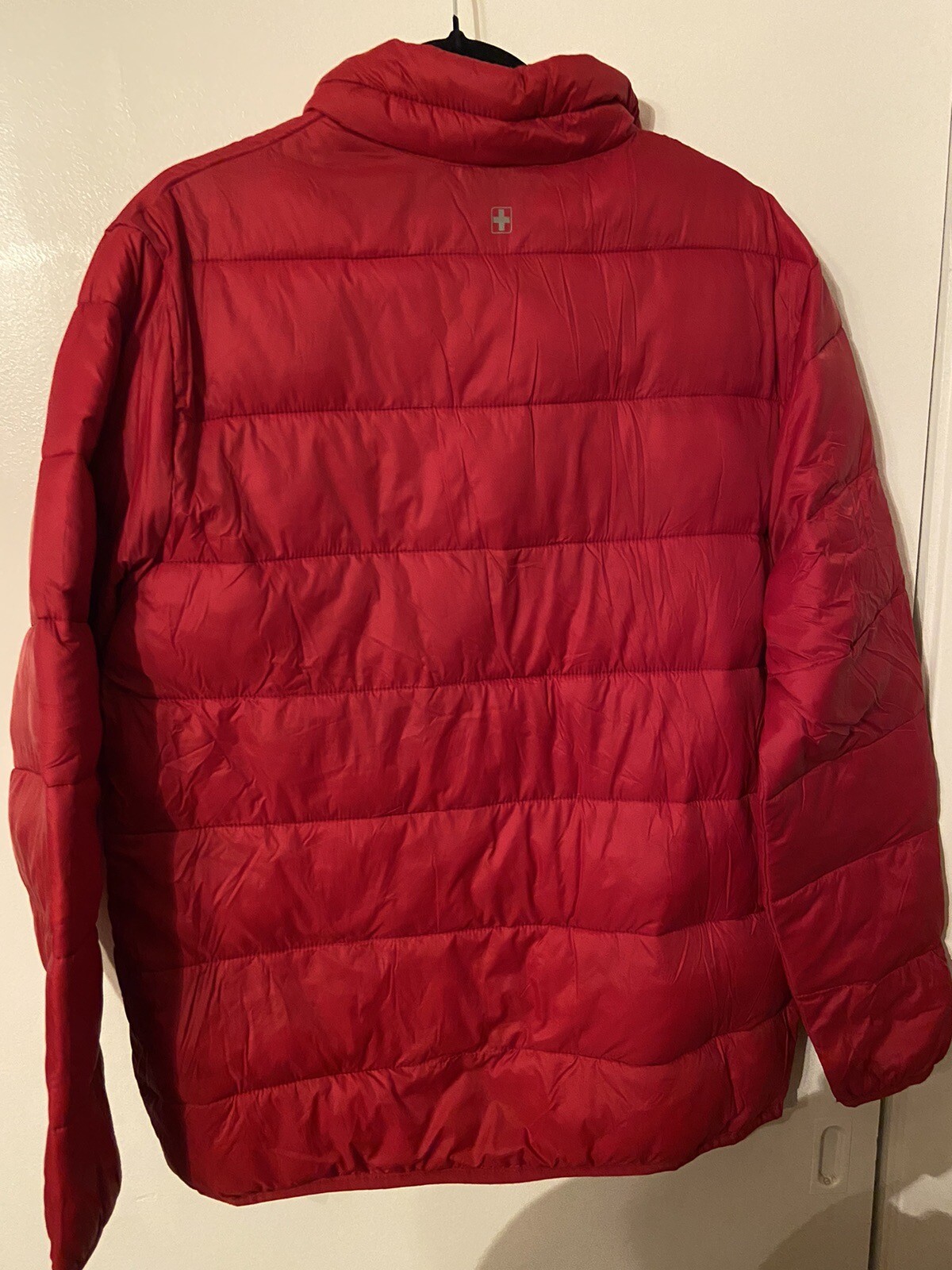 Swiss Tech Jacket Red Puff Jacket - Gem