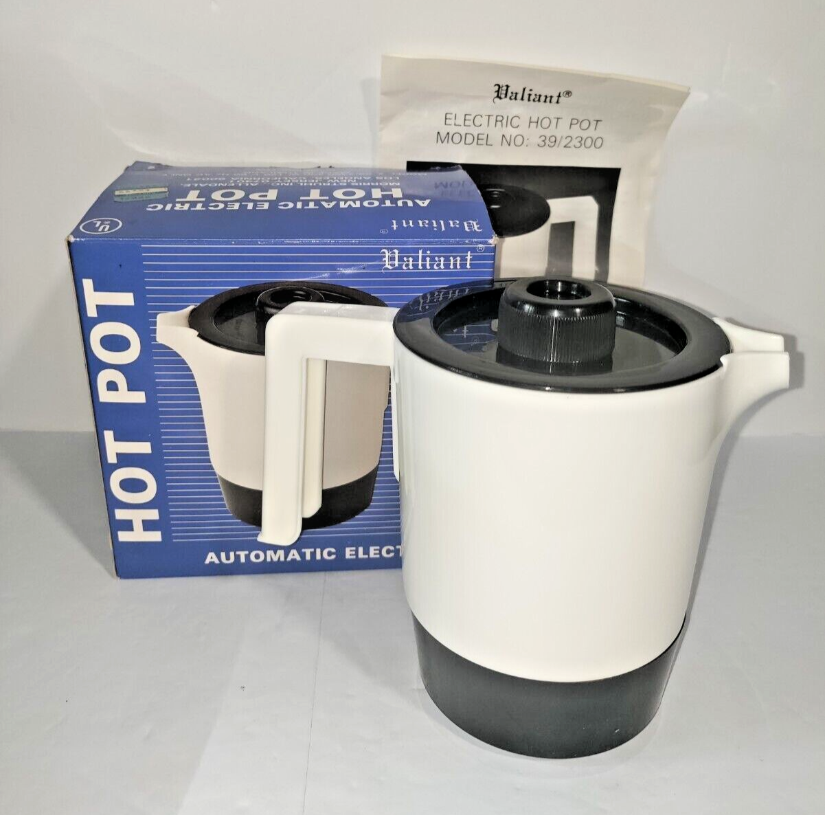 90s Valiant 2 Cup Automatic Electric Hot Pot #39-2300 Tested Travel ...