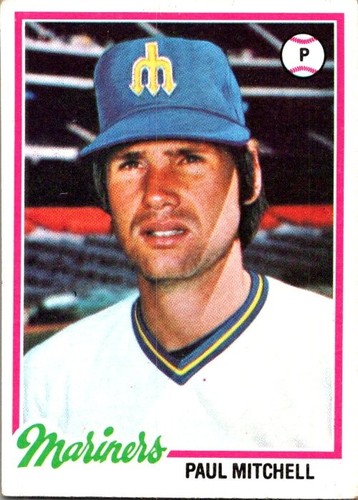 1978 Topps #558 Paul Mitchell baseball card 7D | eBay