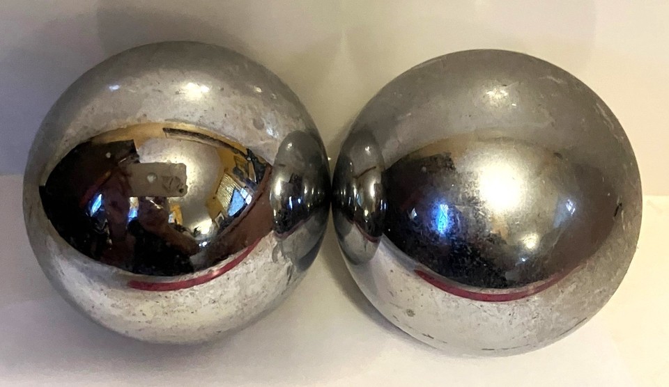 Chinese Baoding Balls Hand Exercise Stress Relief Therapy Musical Ball ...