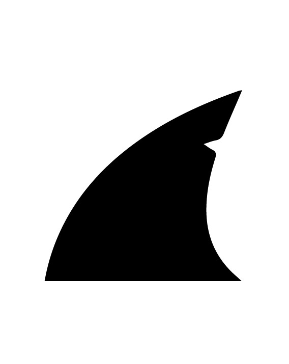 Shark Fin Silhouette