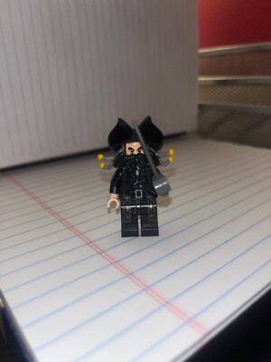 lego black beard minifigure pirates of caribbean sword used jack ...