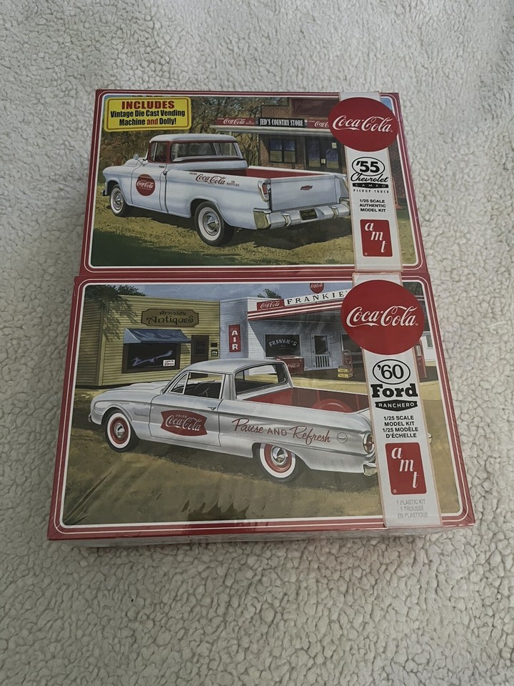 AMT Coca-Cola model trucks and cars Bundle Lot | eBay