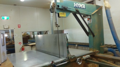 Bandsaw - HYMA - 1300mm cutting height - 415V- Made in Denmark | eBay