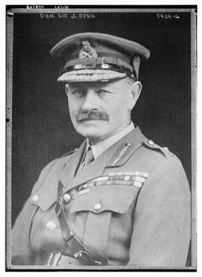 General Sir Julian Byng,Vimy,British Army officer,Governor General ...