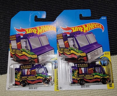 Quick Bite #332 Purple (2015) Hot Wheels City Works 1:64 Scale | eBay