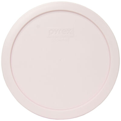 Pyrex 7402-PC Loring Pink Plastic Round Storage Replacement Lid Cover ...