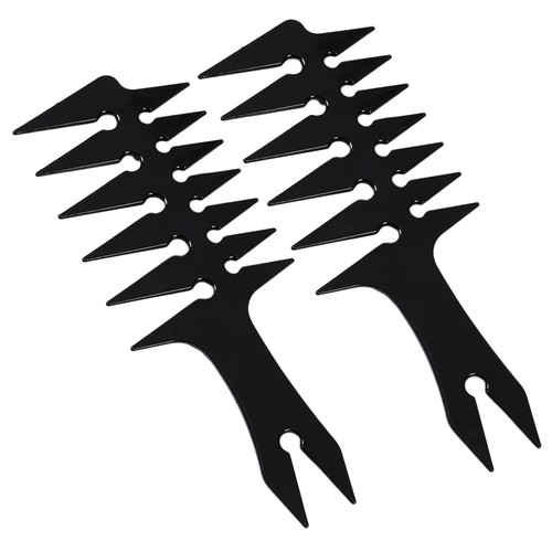 2pcs Thick Curly Texture Comb Cut Quiff Hair Styling Wide Tooth 2 Sides ...