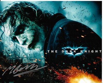 Martin Ballantyne "BATMAN the dark Knight" 10x8 Signed Autograph COA ...