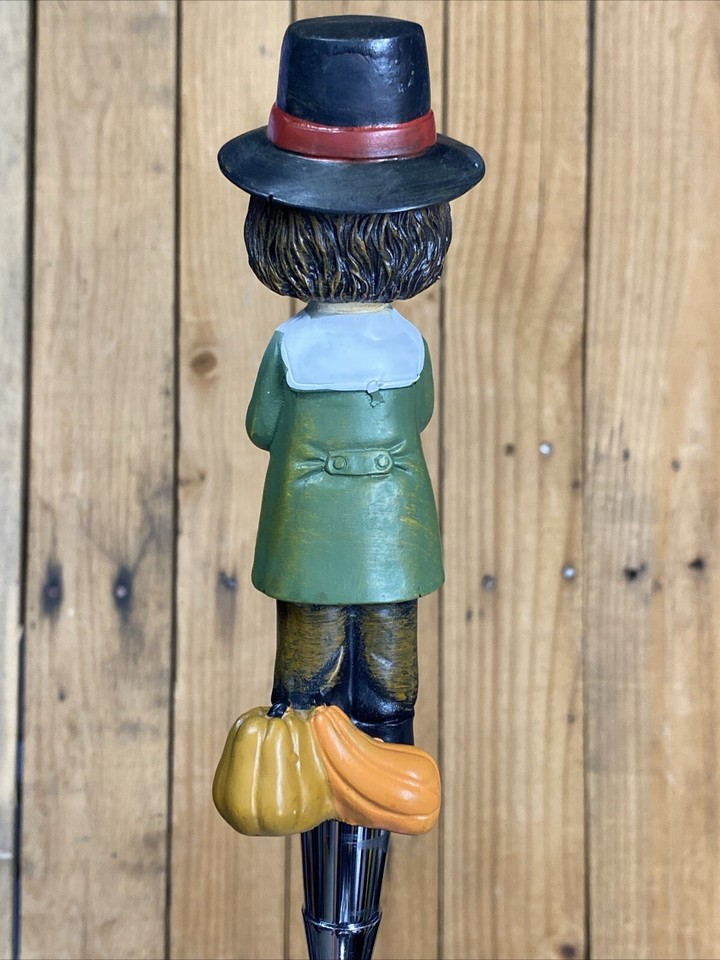 Pilgrim Beer Tap Handle Thanksgiving Holiday Keg Kegerator Pumpkin Run ...