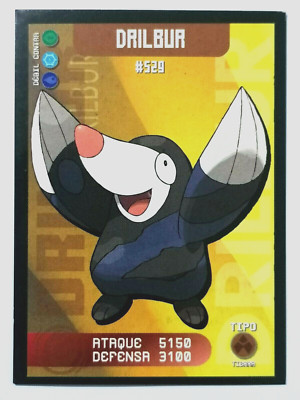 CARD POKEMON EJ VOL. I #529 DRILBUR 2020 Unova PERU South America ...