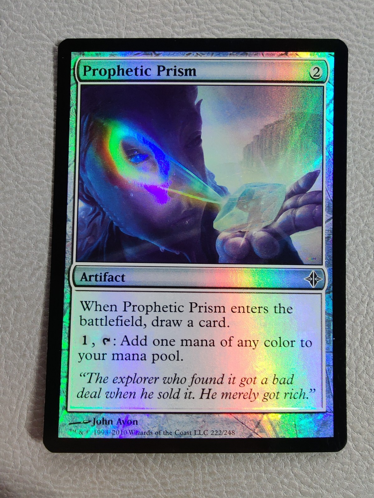 Prophetic Prism Foil | NM- | Rise of the Eldrazi | Magic the Gathering ...