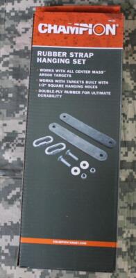Champion Targets 44111 Rubber Strap Hanging Set Works with All AR500 ...