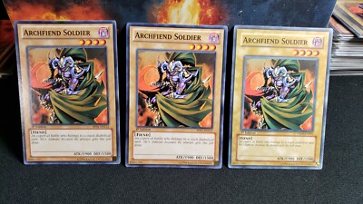 3 NM 1st Ed Archfiend Soldier Various Sets Yugioh | eBay