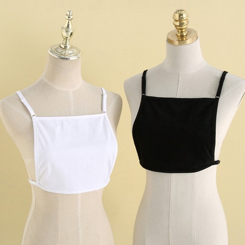 Bra Overlay Wrapped Chest Modesty Panel Vest Cleavage Cover Camisole ...