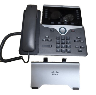 Cisco 8811 IP Phone Wall Mountable VoIP Caller ID Speakerphone ...