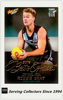 2017 AFL Footy Stars Trading Card Best & Fairest BF13 Robbie Gray (Port ...