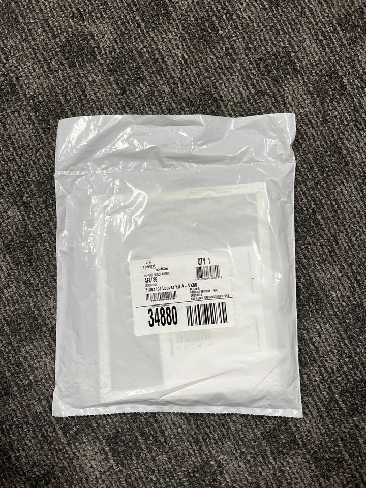 nVent HOFFMAN AFLT86 Filter, For Enclosure Louver Plate Kit | eBay