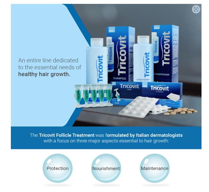 Tricovit Forte hair Lotion Hair Loss Prevention 5 Packs | eBay