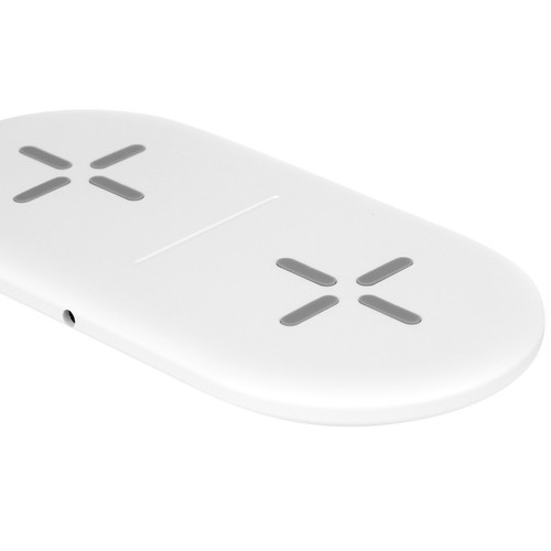 Onn WIAWHT100012443 Dual-Coil Wireless Charging Pad, 5W per coil ...