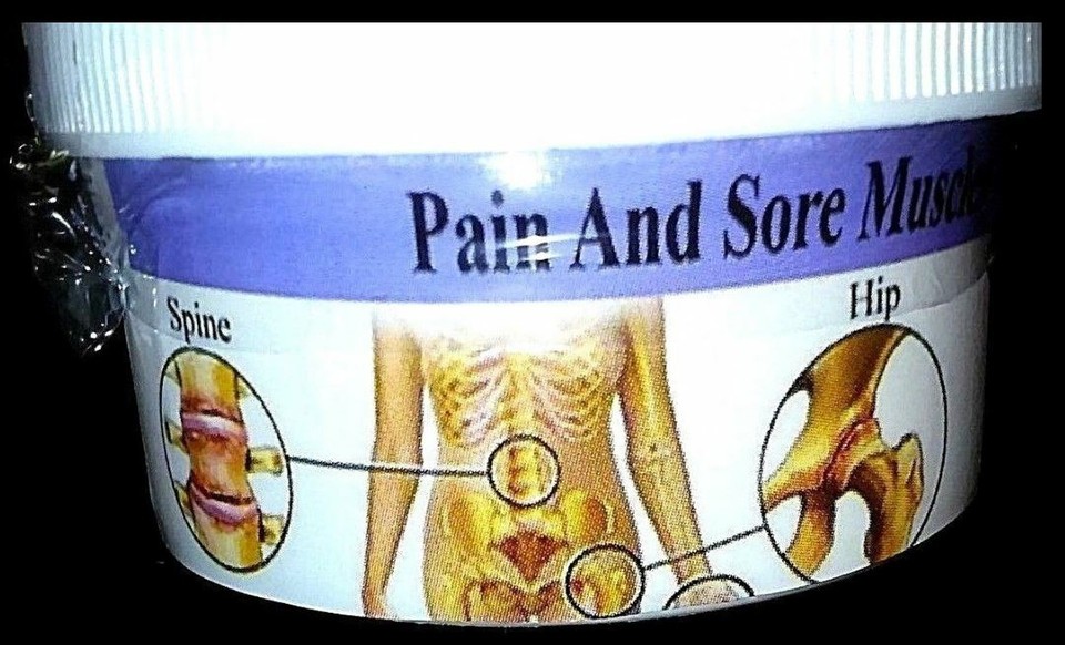 Organic Natural Pain Sore Muscles Arthritis Relief Cream With Essential ...