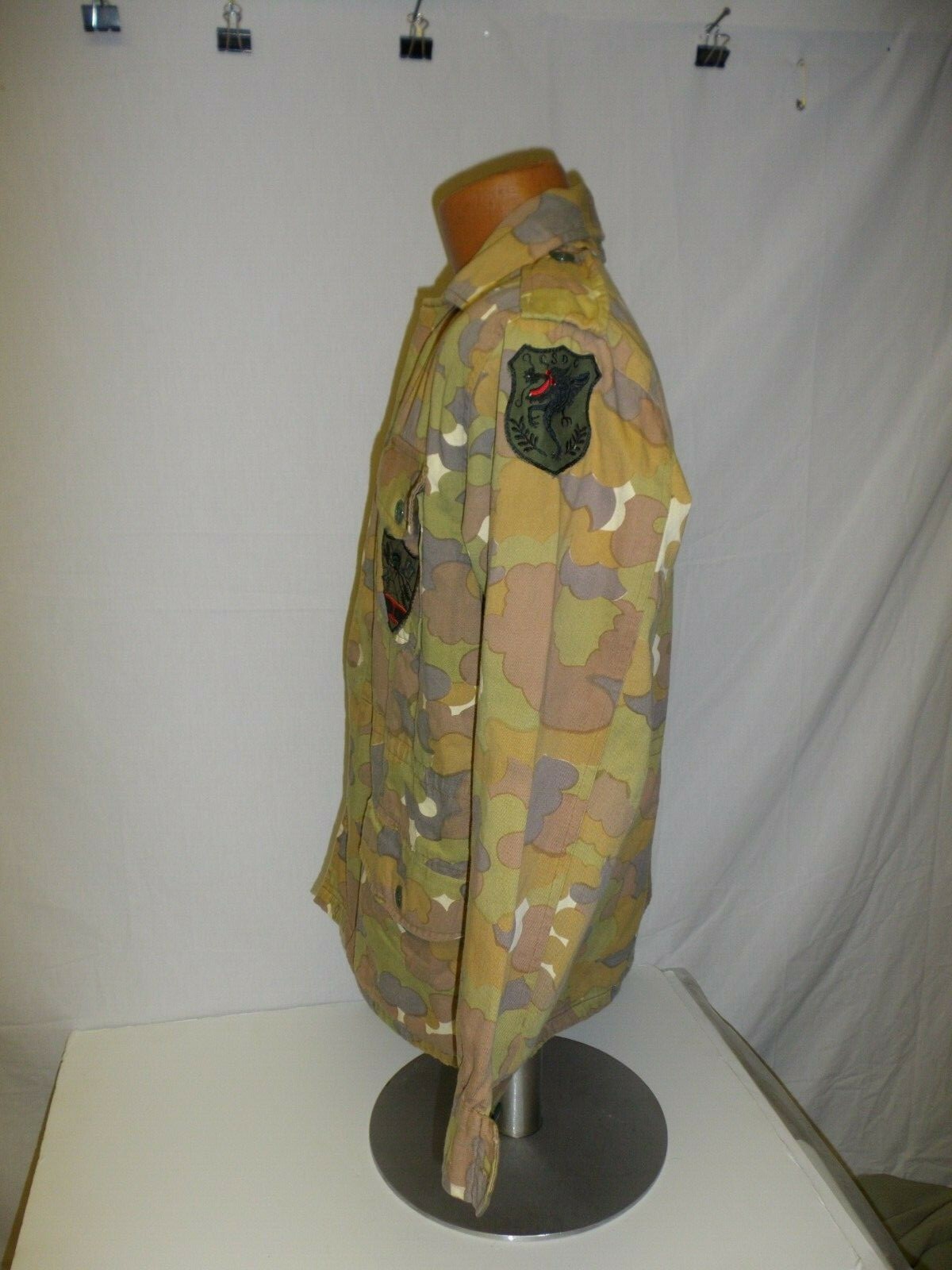 U3B-124 RVN Original Vietnam CSDC Police Field Force Camouflage jacket ...