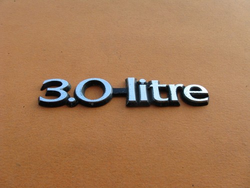 3.0 LITRE EMBLEM LOGO BADGE SYMBOL SIGN 25512250 USED A33880 | eBay
