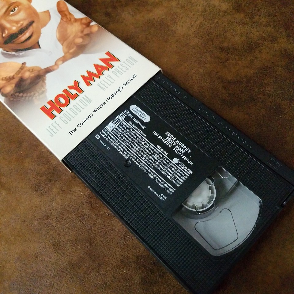 Holy Man (VHS, 1999) Eddie Murphy Jeff Goldblum Kelly Preston ...