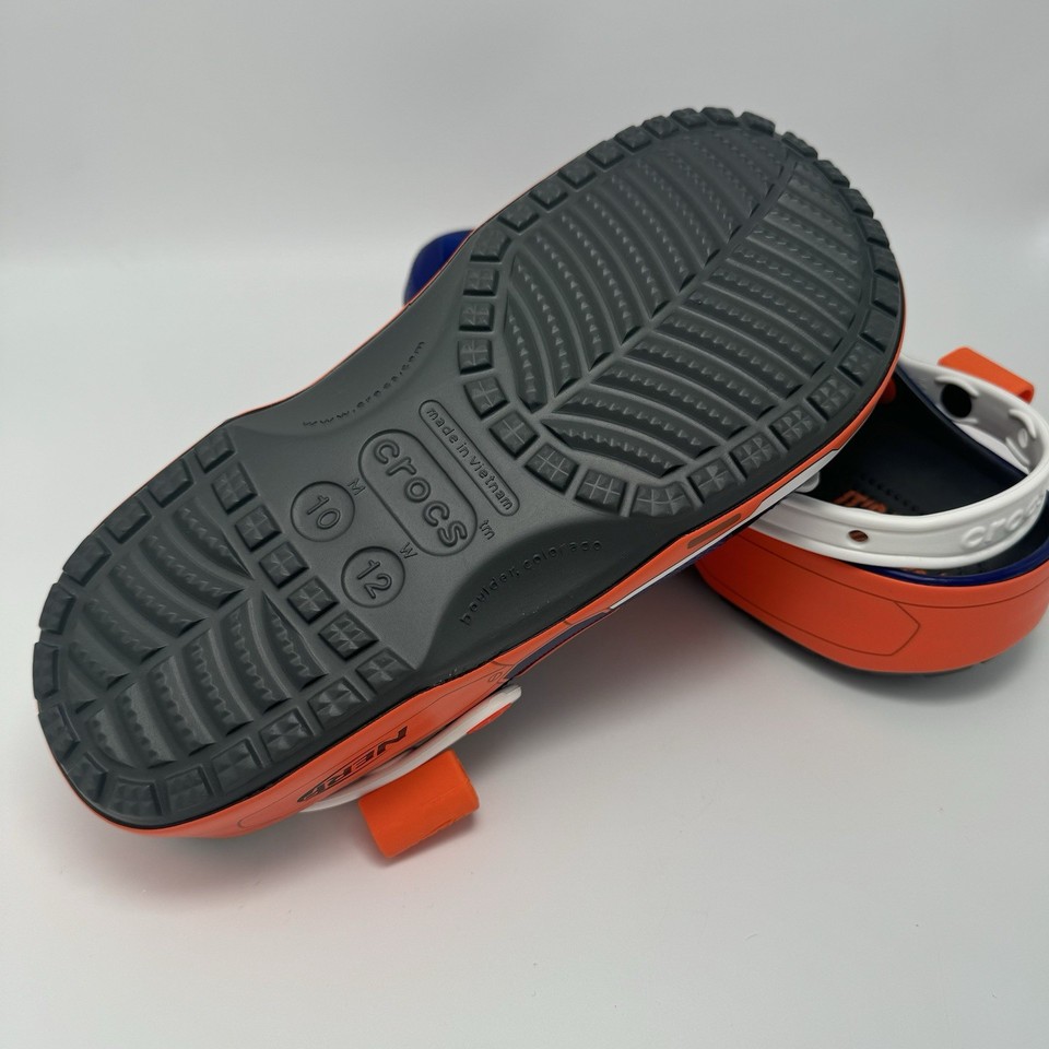 NEW Crocs Classic HASBRO Nerf Clogs Blue Men's Size 10 Women’s 12 ...