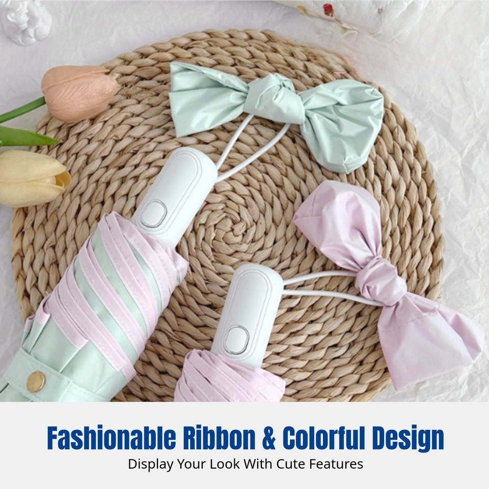 Foldable Sun Umbrella, Automatic, Sun and Rain Protection | eBay UK