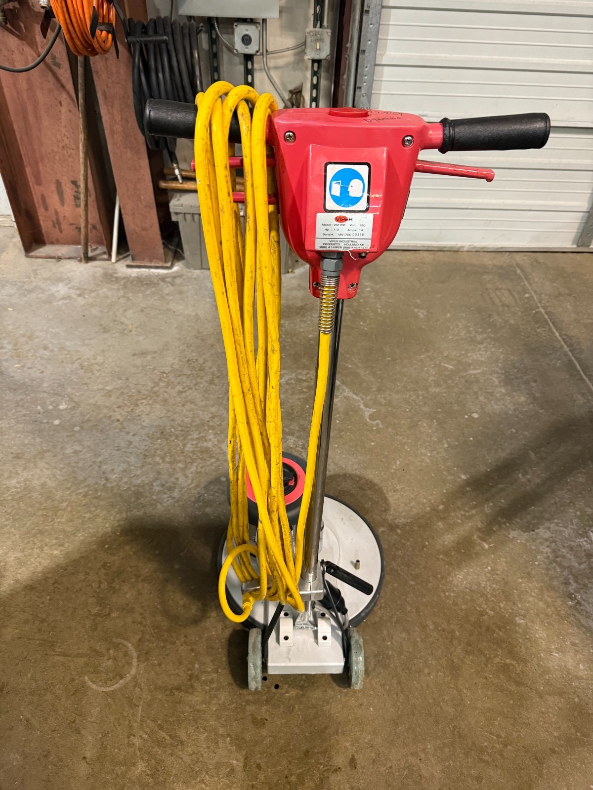 Viper Cleaning Equipment VN1700 Low Speed Buffer, 17" Deck Size | eBay