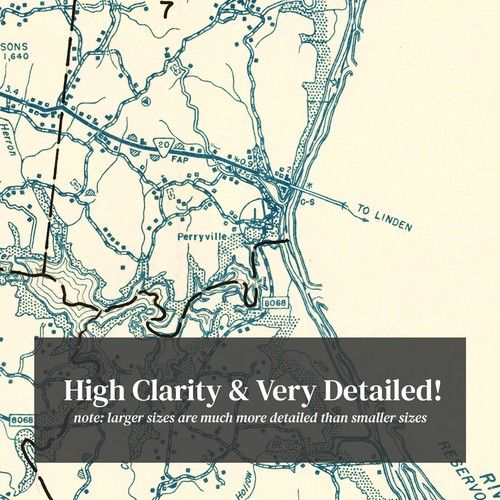 Old Map of Decatur County, TN 1951 - Vintage Tennessee Art | eBay