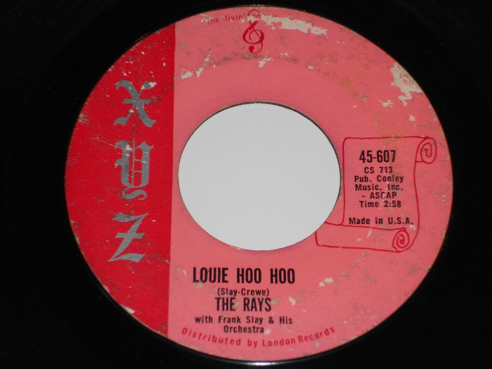 THE RAYS Magic Moon 45 Louie Hoo Hoo Doowop XYZ 607 | eBay