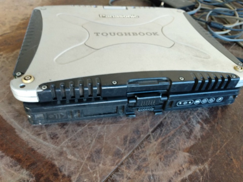 VINTAGE PANASONIC CF-18 PERSONAL TOUGHBOOK COMPUTER -UNTESTED | eBay