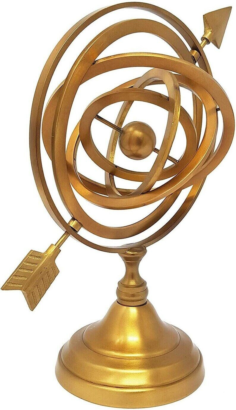Brass Antique Armillary Sphere Table Décor Armillary Globe Sphere ...