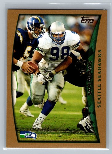 1998 TOPPS CARD # 103 Sam Adams - Seattle Seahawks | eBay