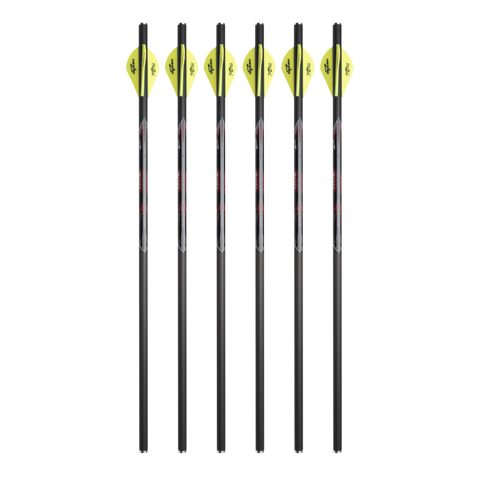 EXCALIBUR Quill 16.5" Carbon/Illuminated Crossbow Arrows - 3/6/12/18/24 ...