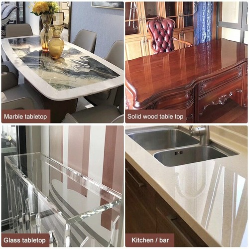 Clear Self Adhesive Window Security Film Sticker Table Glass Shatter ...