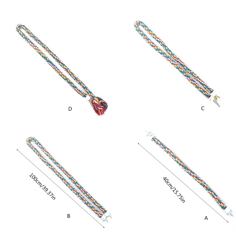 Hamster Ladder Climbing Toy Small Animal Swing Squirrels Cage Hanging ...