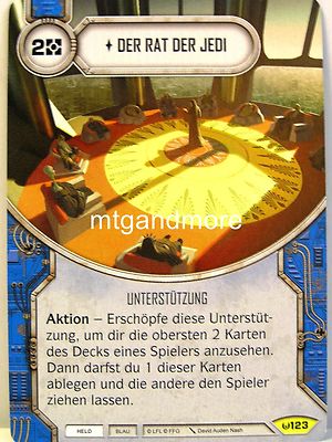 Star Wars Destiny - 1x #123 Der Rat der Jedi - Awakenings | eBay.de