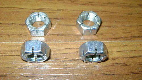 67-69 Camaro Leaf Spring Shackle Kits Pair OE Style Slitted Nuts ...