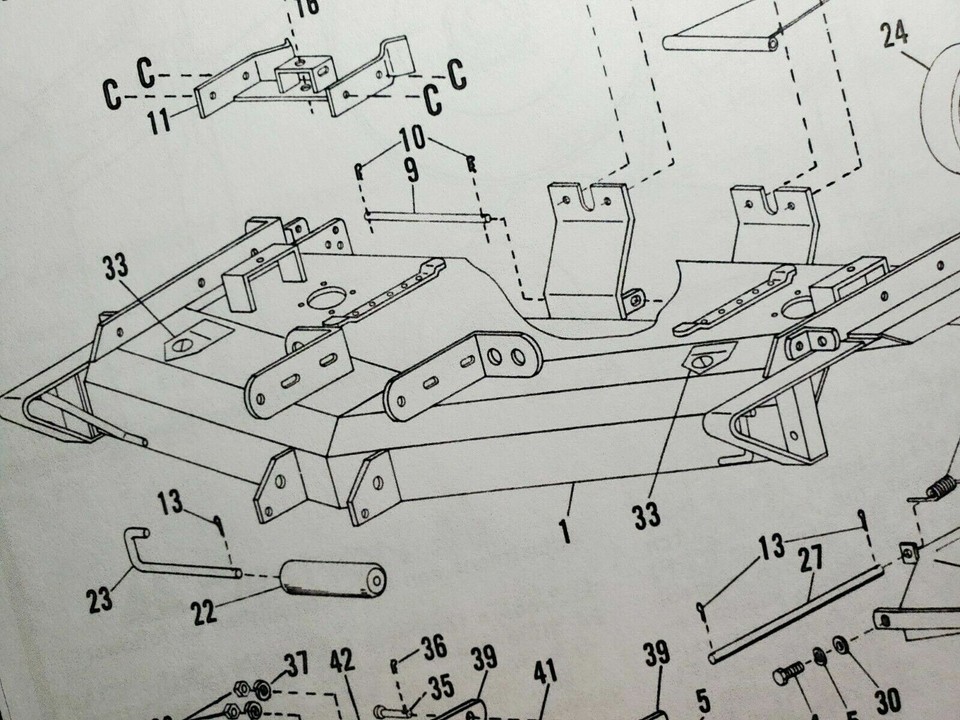 Haban MTM48-VBC 48" Mower for Mitsubishi MT160 MT180 Tractor Oper ...