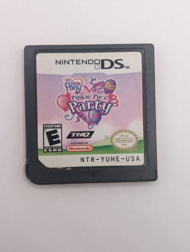 Cartridge Only - Nintendo DS - My Little Pony: Pinkie Pie's Party ...