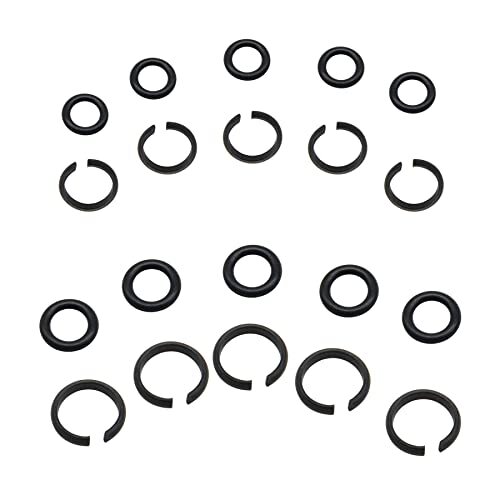 5 Sets 3/8" And 5 Sets 1/2" Impact Retaining Ring Wrench Socket Clip ...