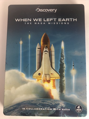 When We Left Earth: The NASA Missions [4-Disc Set] Steelbook 2008 ...