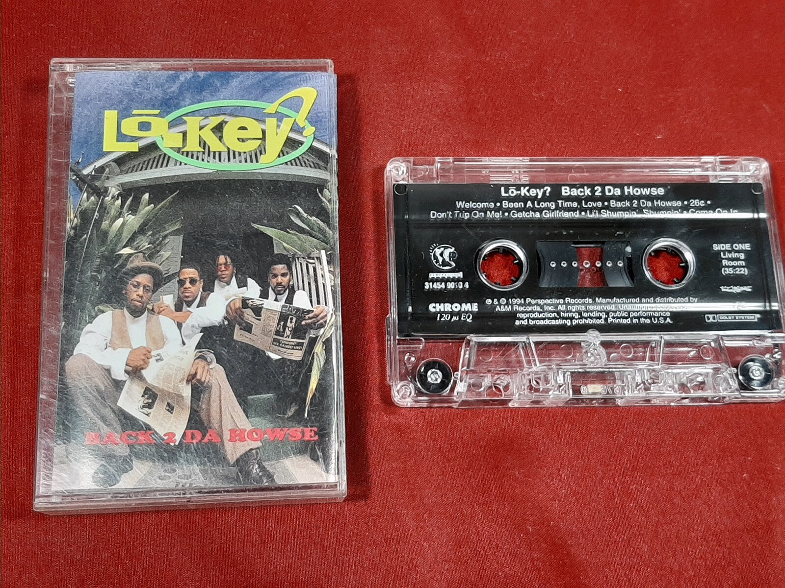 Back 2 Da Howse * by Lo-Key (Cassette, Oct-1994, Perspective ...
