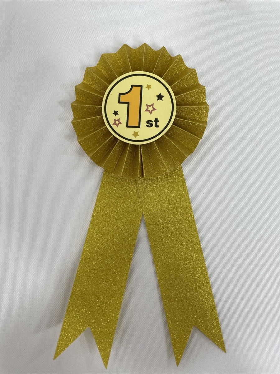First Place Gold Ribbon
