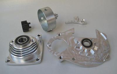 Turtle Racing Baja Clutch System HD V2 with 17T Pinion Silver fit HPI ...